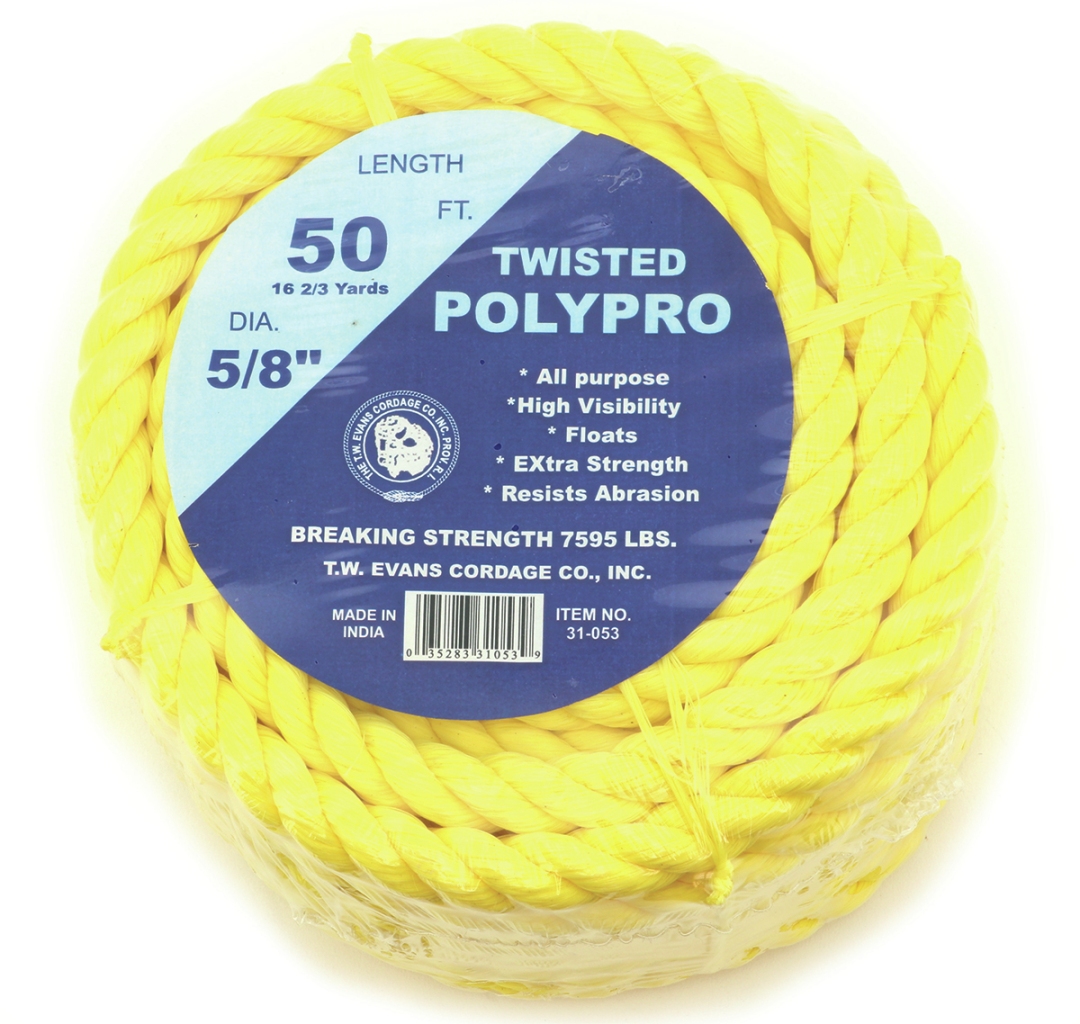 MBS Omaha, a div. of Omaha Distributing Co., Inc: 5/8" x 50' Twisted ...